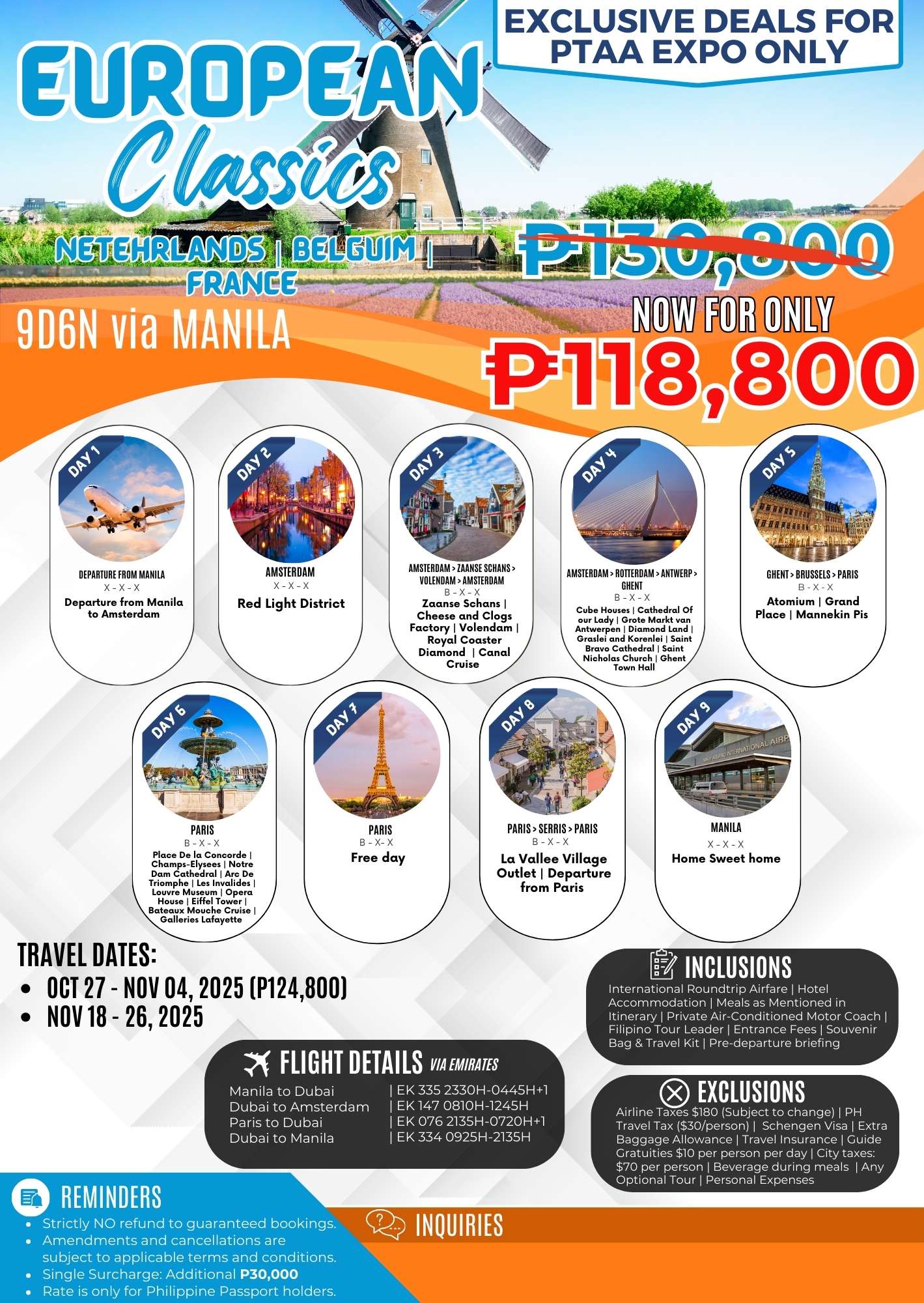 Europe Vacation Packages: All-Inclusive Deals - Eon Travel And Tours