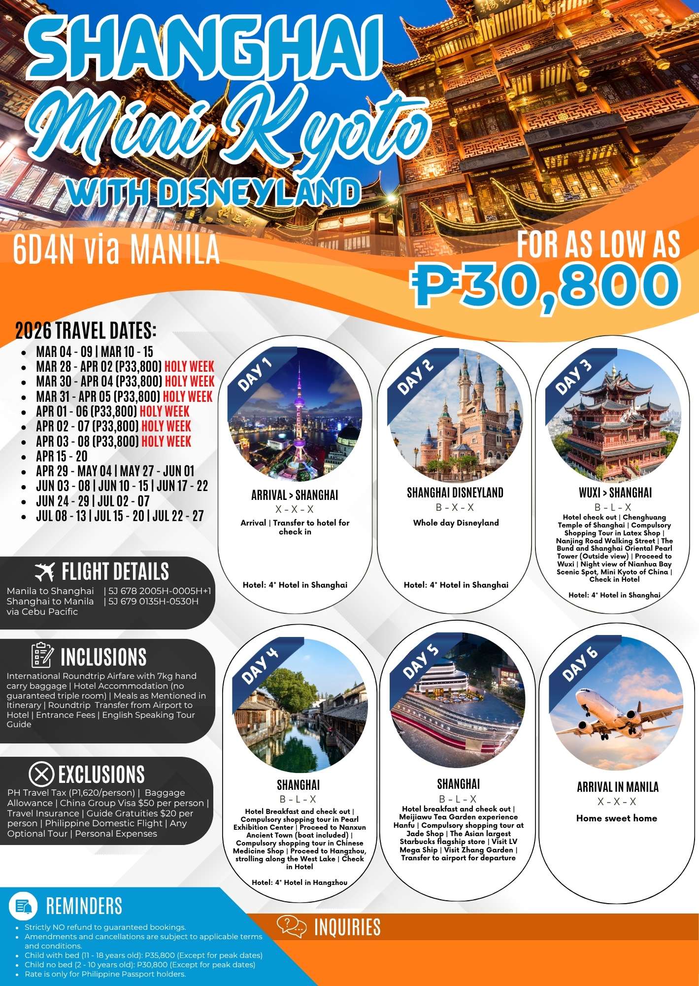 Flash Sale: Discount International & Domestic Packages